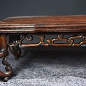 Chinese Antique Natural Rosewood Tea Table Statue is Ancient and ...
