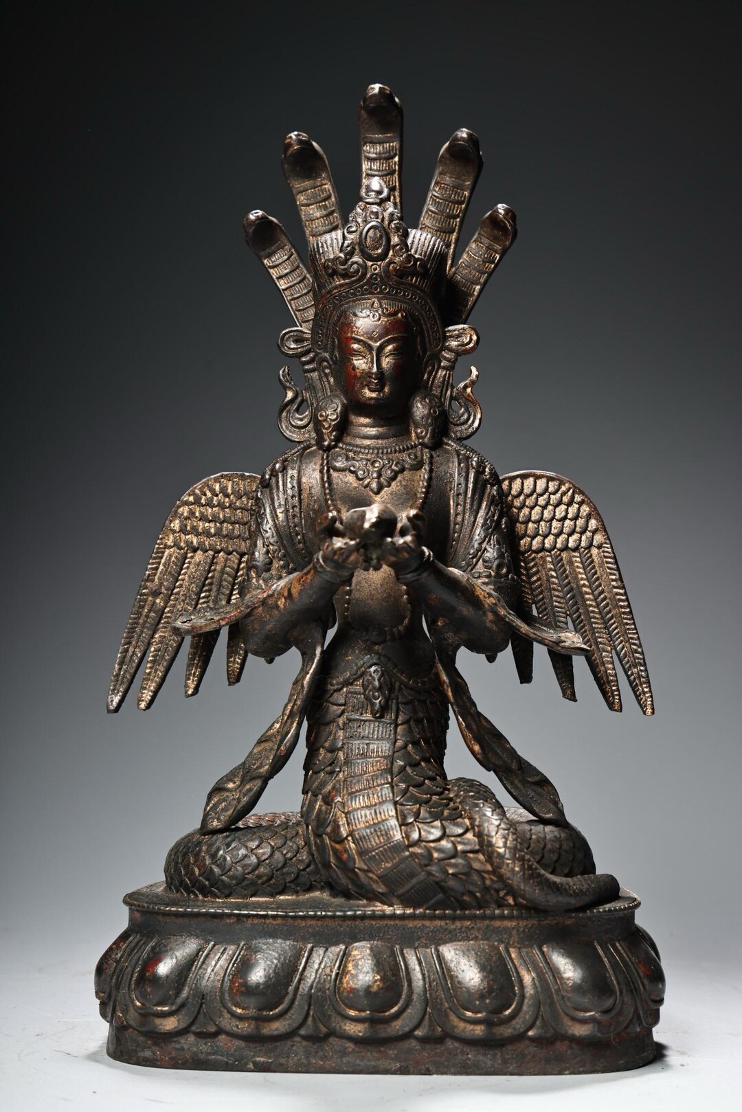 Chinese Antique Pure Hand-made Exquisite Pure Copper High Relief ...