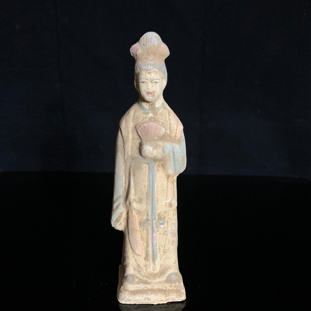 Chinese Antique Collection Ancient Tang Sancai Figures, Home Decoration ...