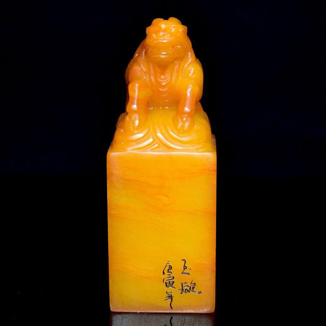 Chinese Antique Hand-carved Exquisite and Rare Shoushan - Etsy