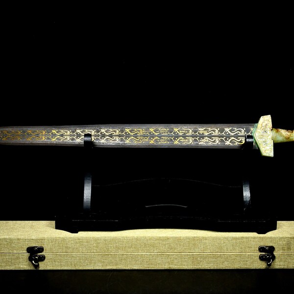 Chinese Jade Sword - Etsy