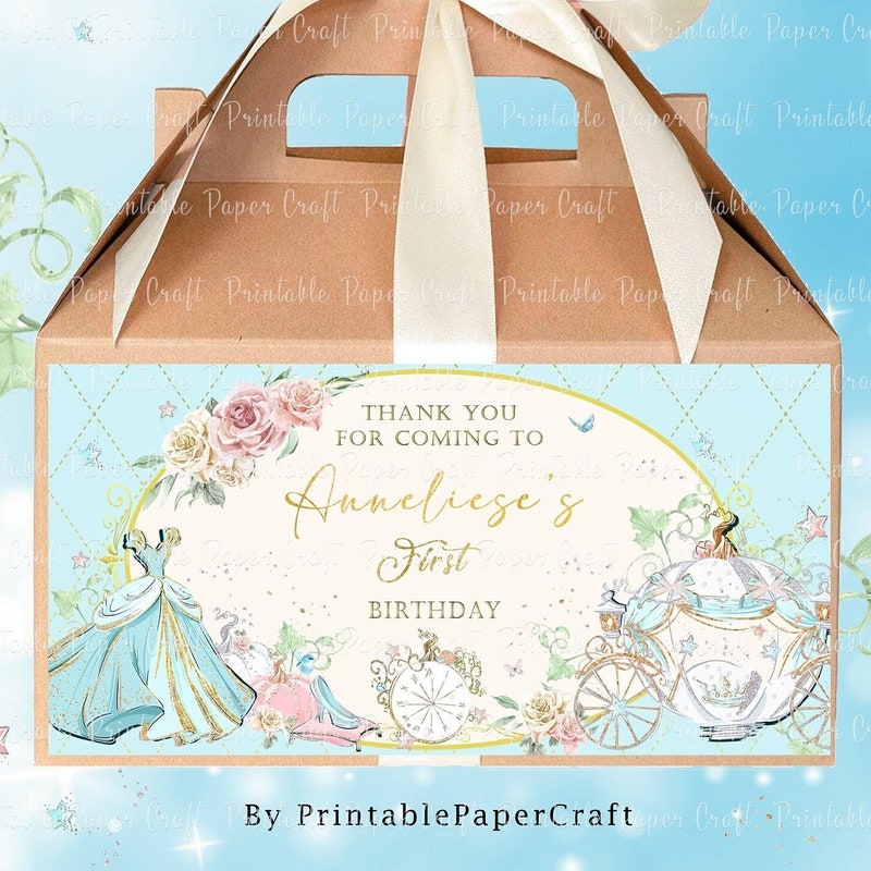 Cinderella Candy Box - Etsy