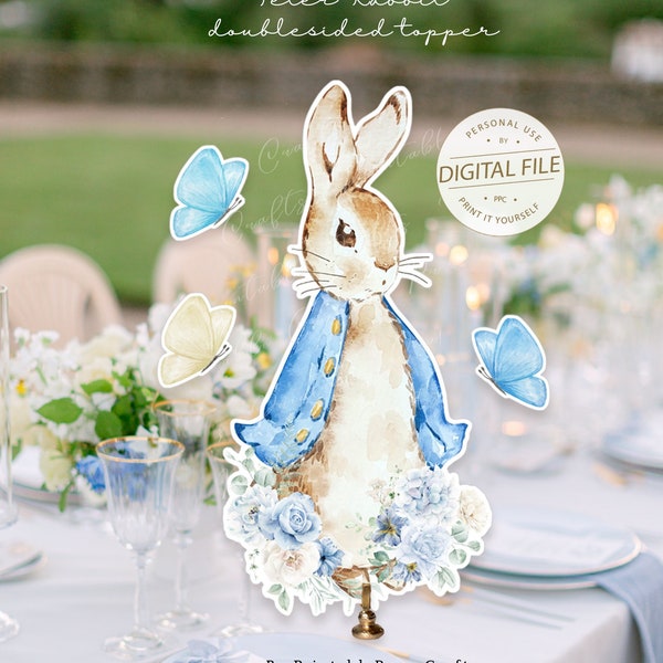 Rabbit Centerpiece - Etsy