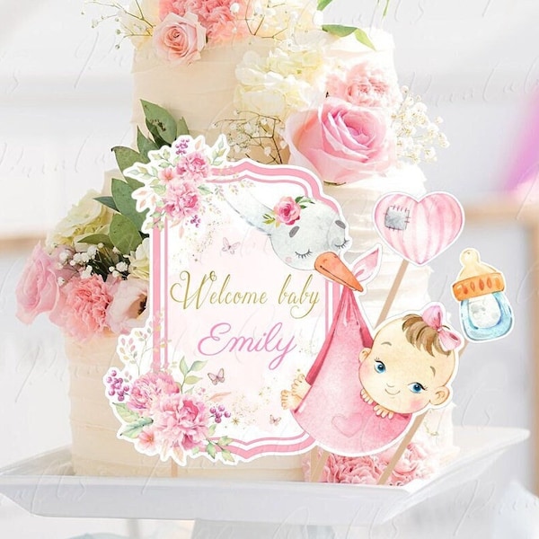 Diaper Cake Topper - Etsy