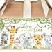 Safari Gable Box Labels, Jungle 1st Birthday, Safari Baby Shower ...