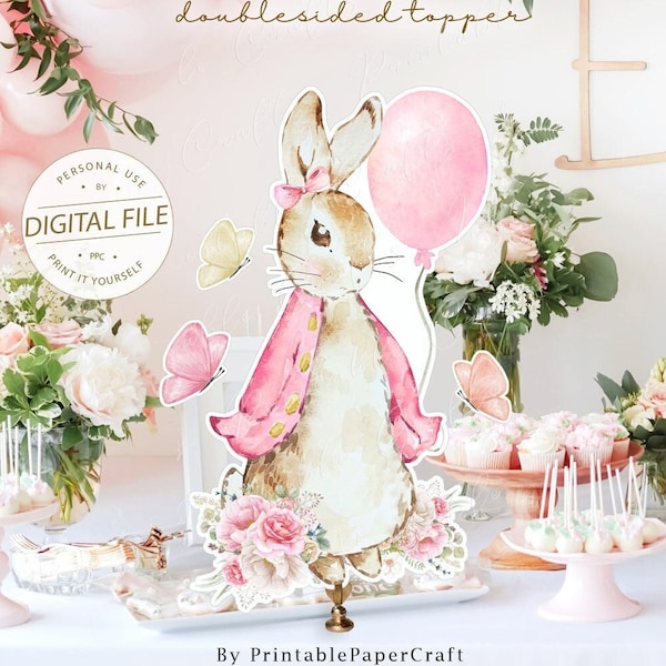 Rabbit Centerpiece - Etsy