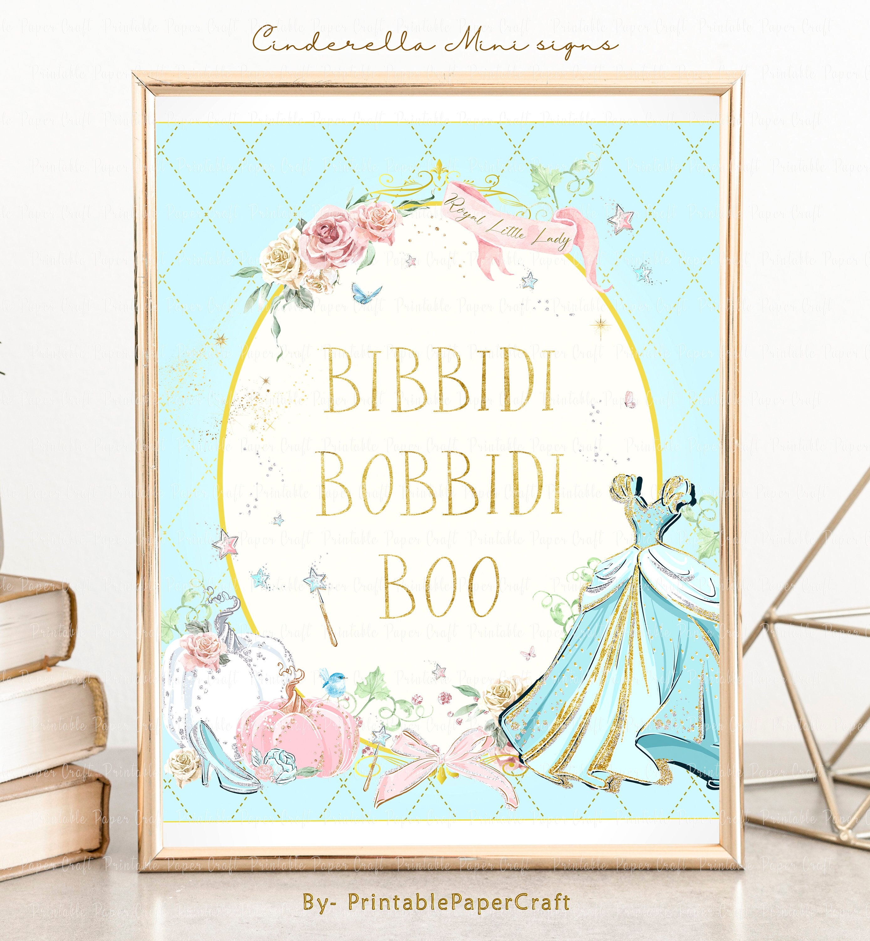 Cinderella Papercraft