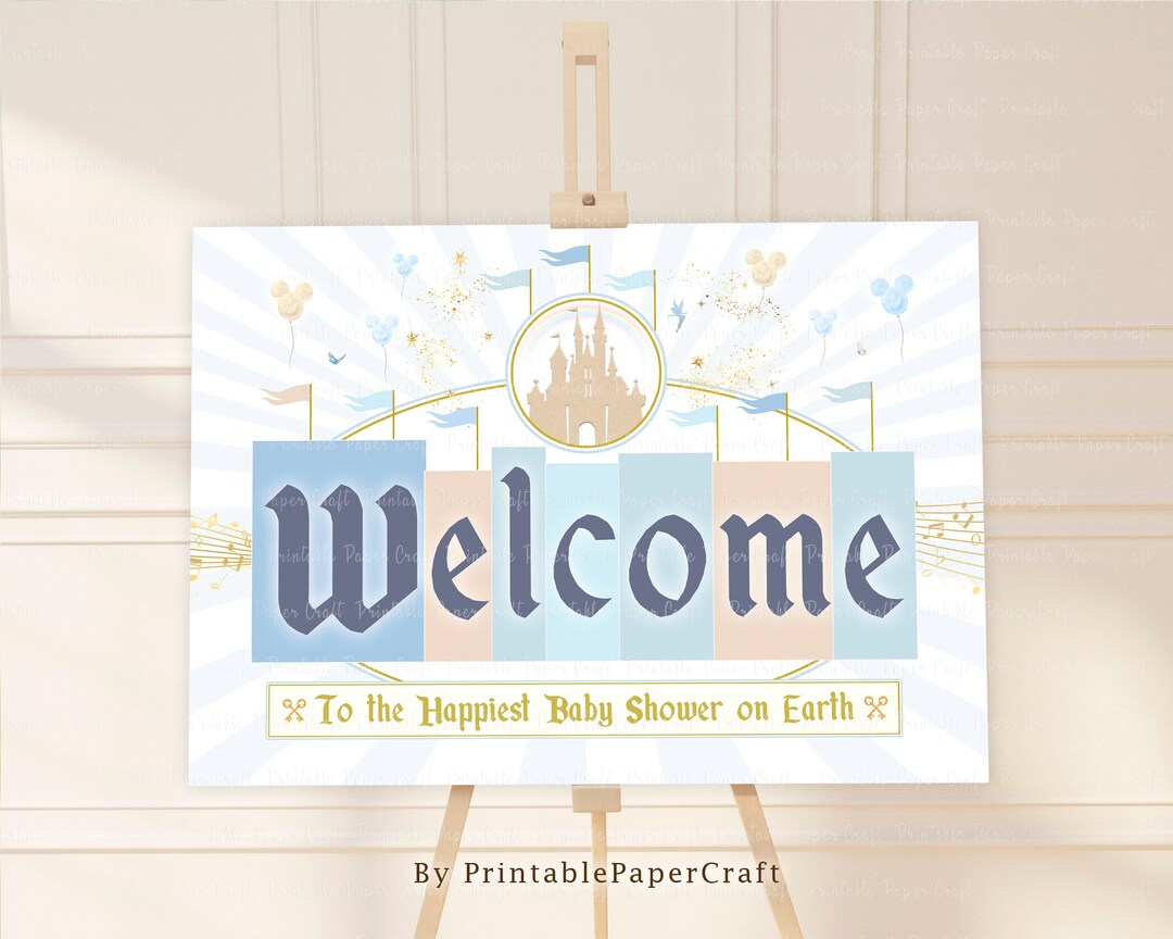 Baby Shower Sign, Babyland Party Decor, Baby Shower Party Supplies ...