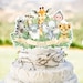 Safari Baby Shower Cake Topper, Safari Animals Centerpiece, Jungle Baby ...
