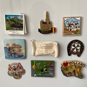 Fridge Travel Magnets Cities Fridge Magnet Collection European ...