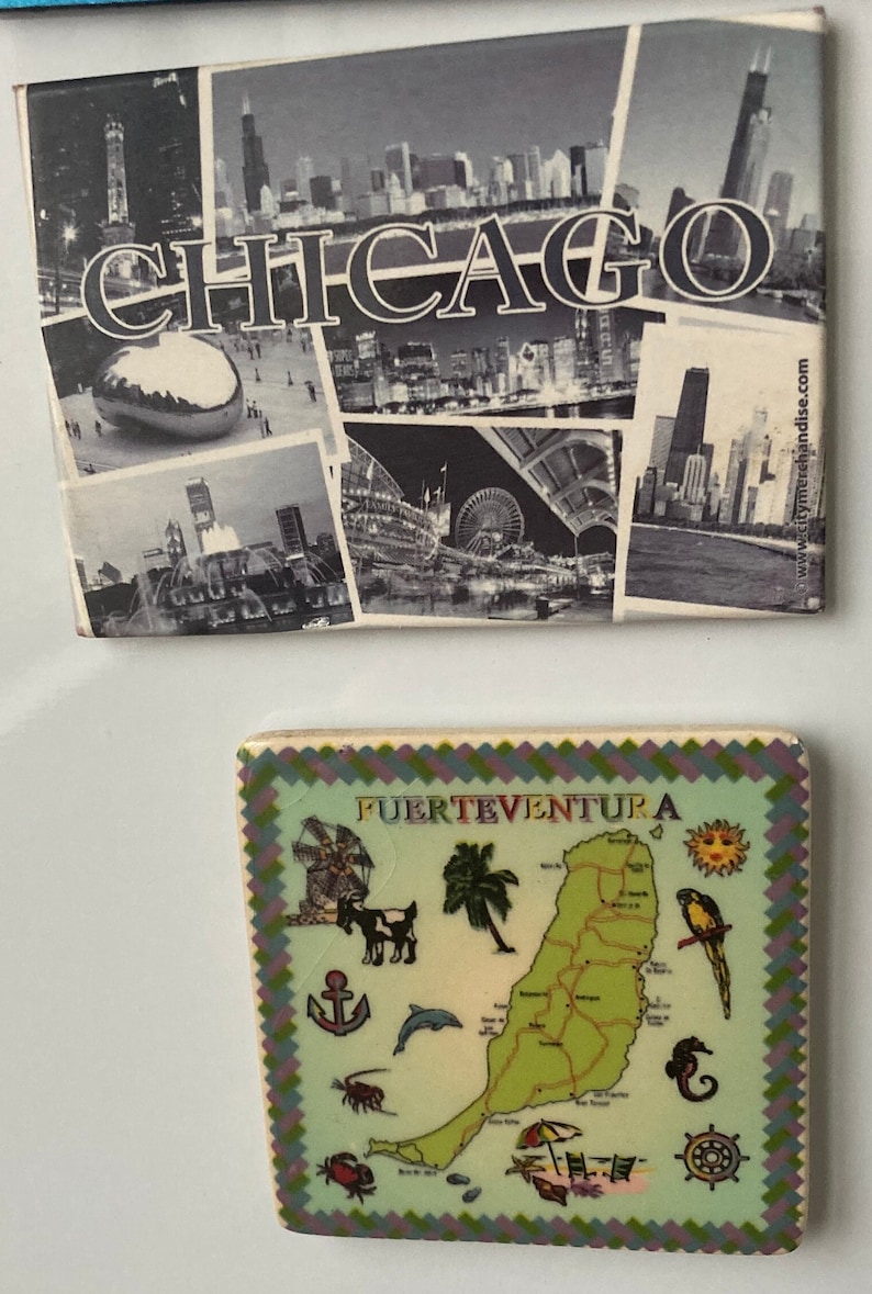 Country Fridge Magnet Travel Magnet Set City Souvenir Magnets for ...