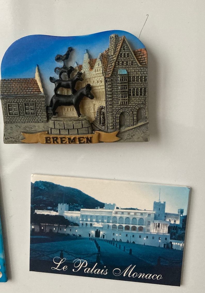 Country Fridge Magnet Travel Magnet Set City Souvenir Magnets for ...