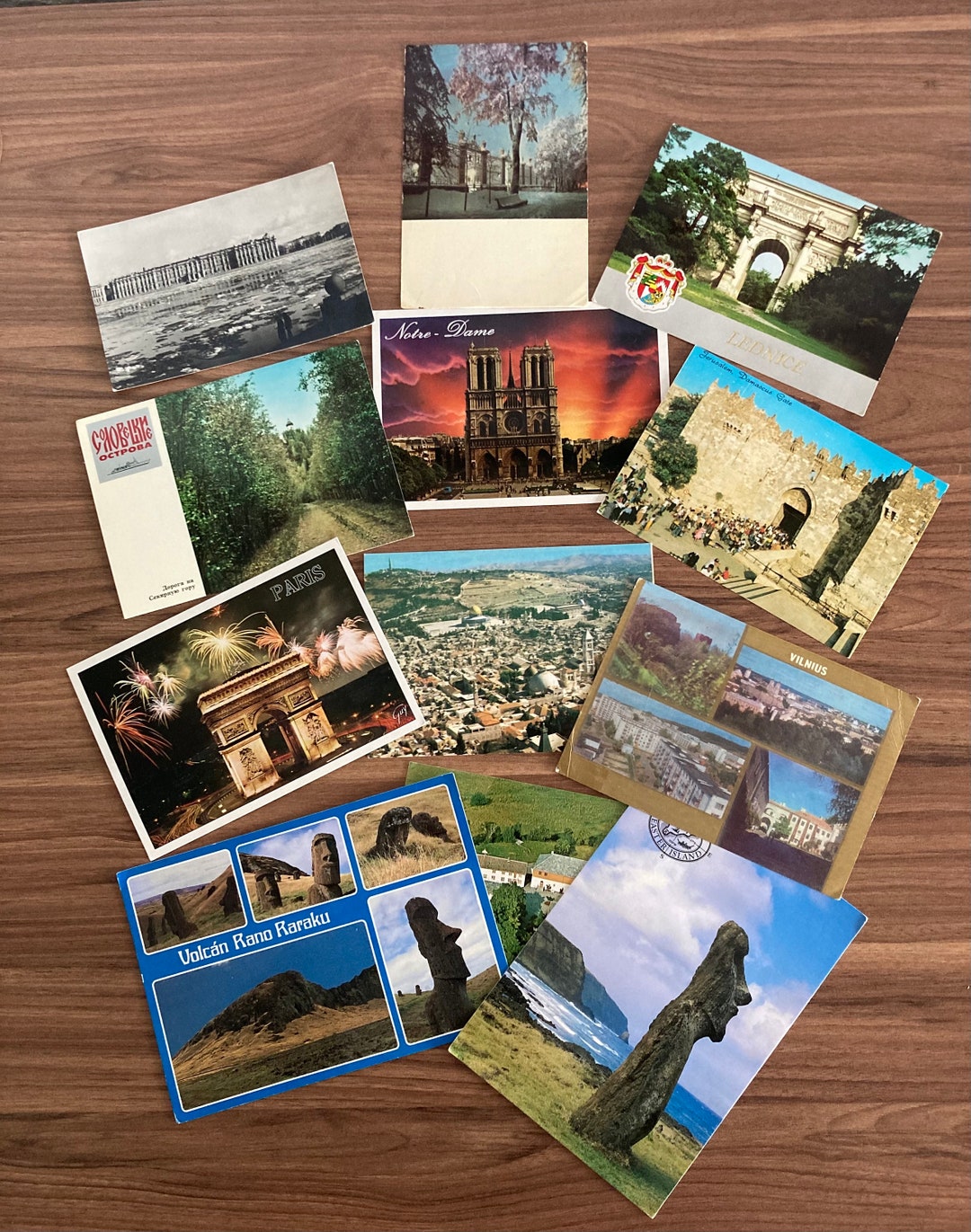 Travel Postcards Tourist Postcards Collection Set of Vintage Travel ...
