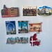 Fridge Travel Magnets Set European City Magnets for Refrigerator ...