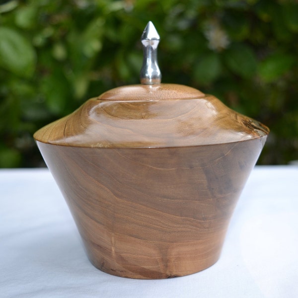 Wood Turned Box - Etsy