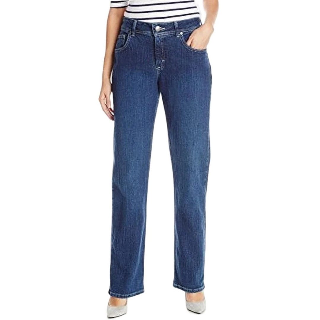 Riders by Lee Indigo Women's Relaxed Fit Straight-leg Jean - Etsy