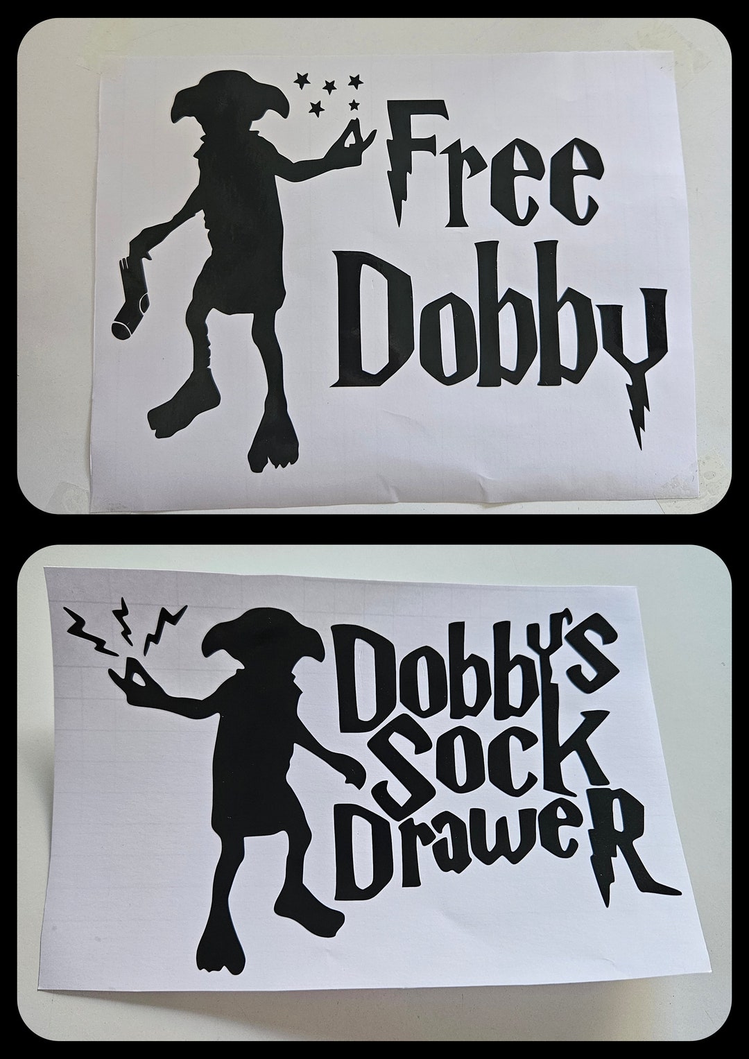 Harry Potter Dobby Vinyl Sticker(s) - Etsy UK