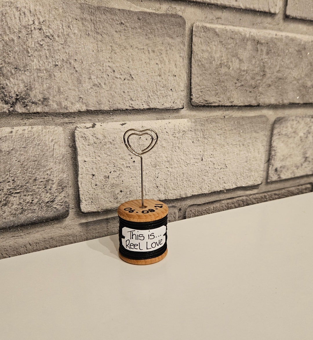 Cotton Reel Photo Holder - Etsy UK