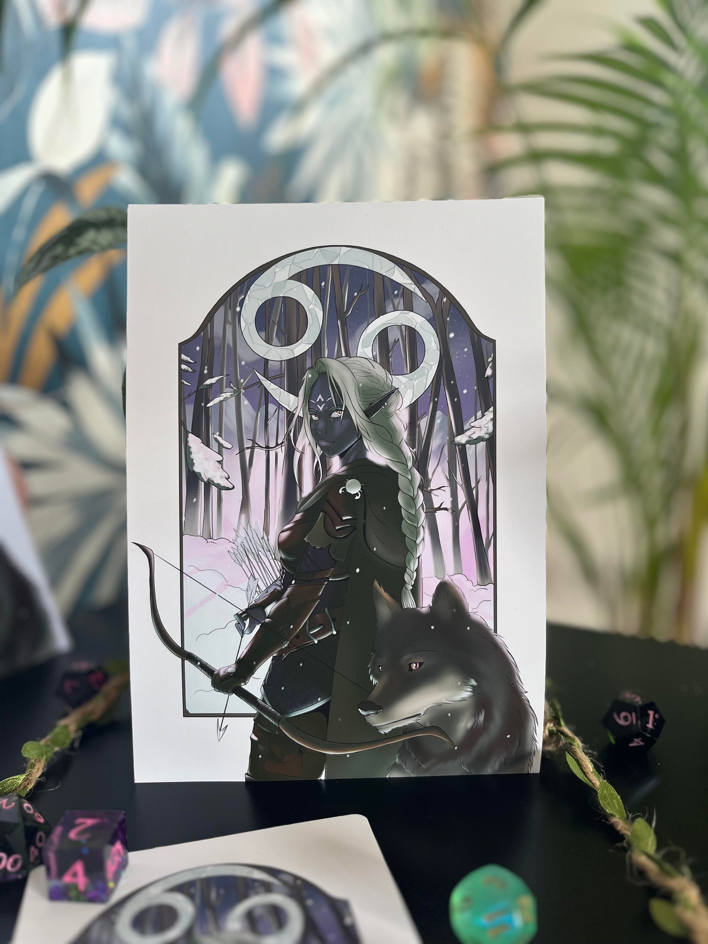 Zodiac Sign Art Cancer Print Tidy up Dnd Print Art Print Fantasy Art ...