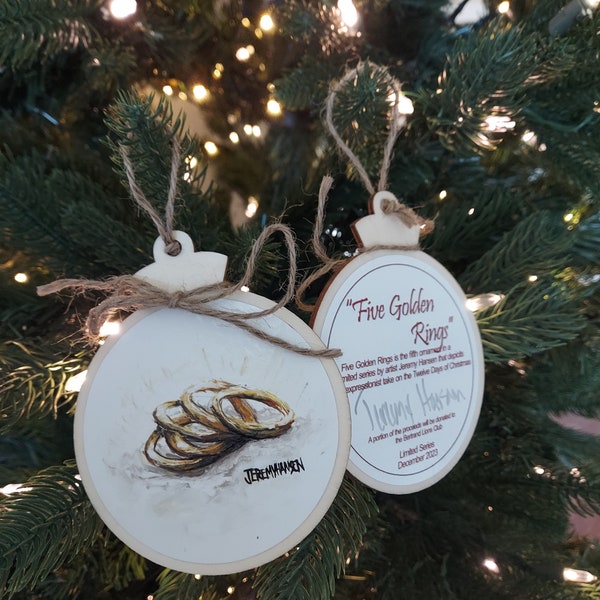 Five Golden Rings - Etsy