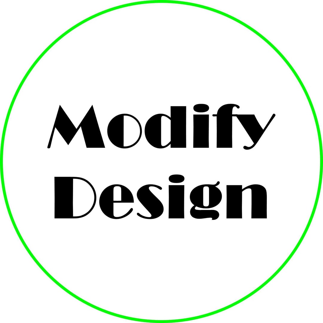 Modify Design - Etsy