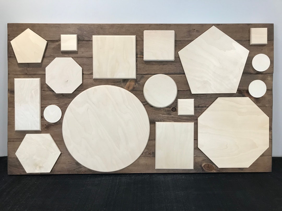 Square Rectangle Shape Baltic Birch - 1/2" Thick Multiple Sizes - Laser ...