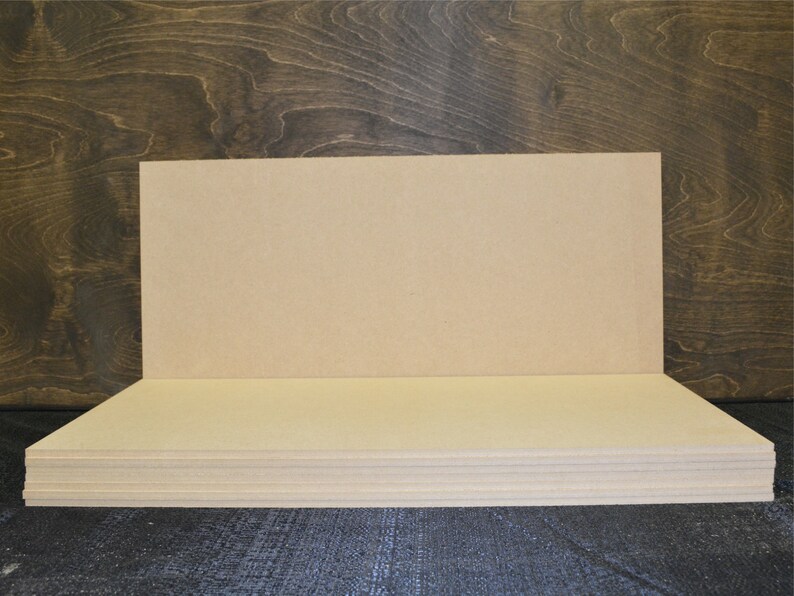 1/8" (3mm) MDF Sheets. Crafts, School Projects, Painting, Engrave ...