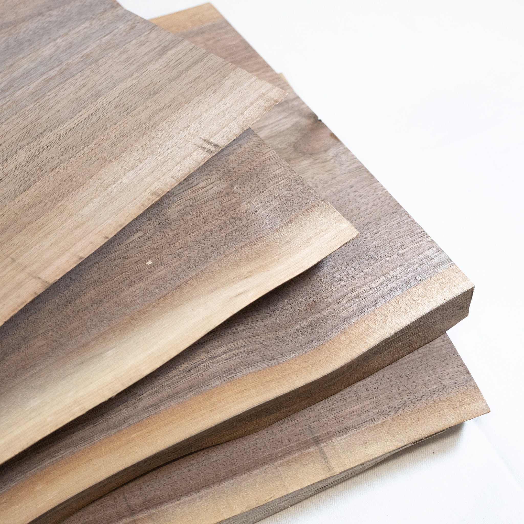 Walnut Live Edge Offcuts Make Your Own Unfinished Walnut - Etsy