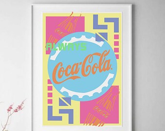 Coca Cola Print | Etsy