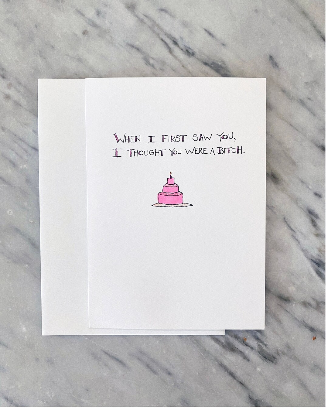 First Impressions - Funny Birthday Card - Etsy