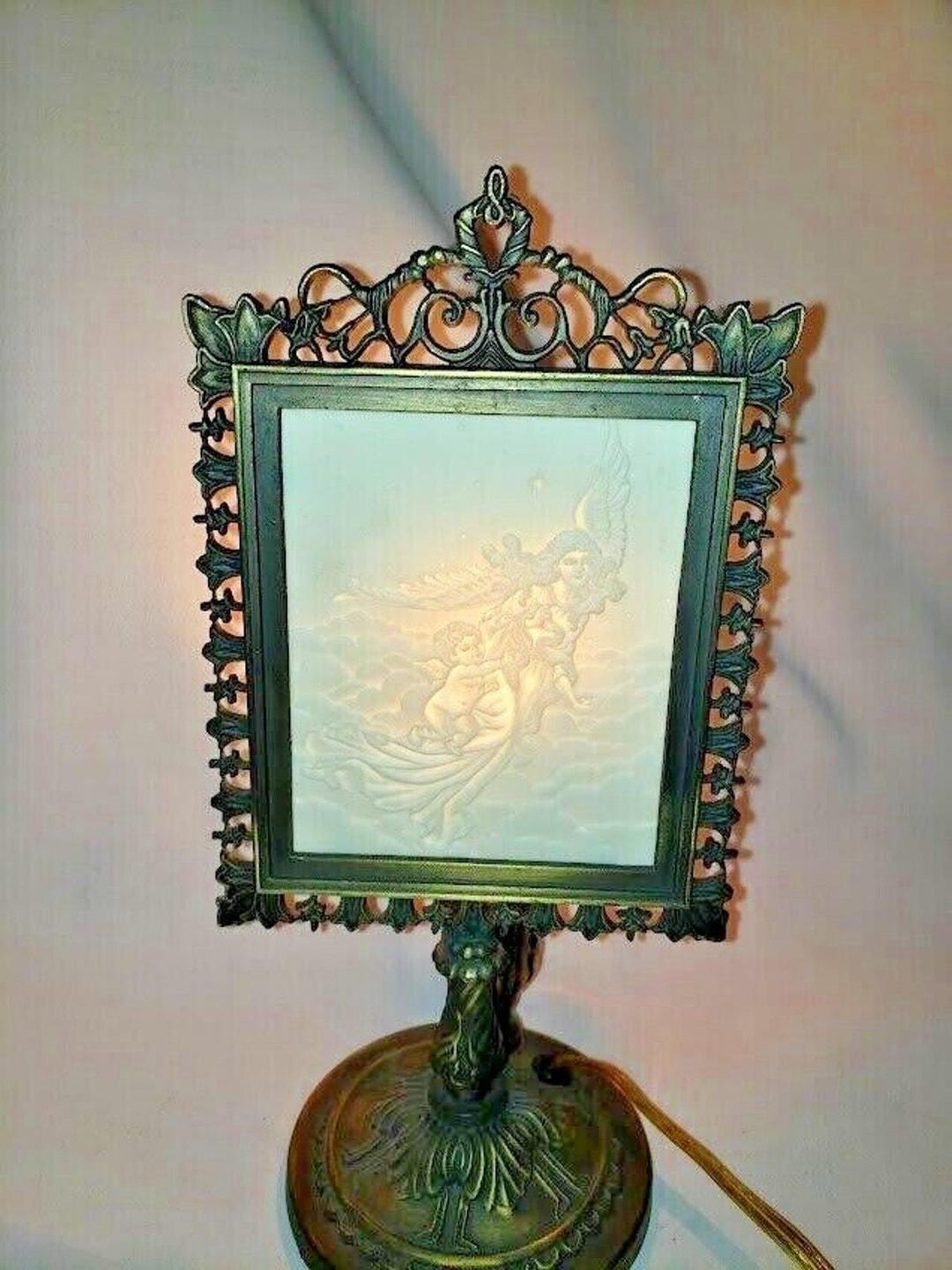 Porcelain Gaurdian Angel Victorian Night Light - Etsy