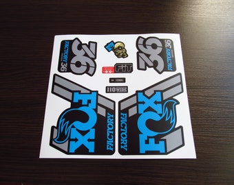 Fox 36 Decals - Etsy