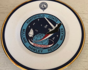 Space Shuttle Plate - Etsy