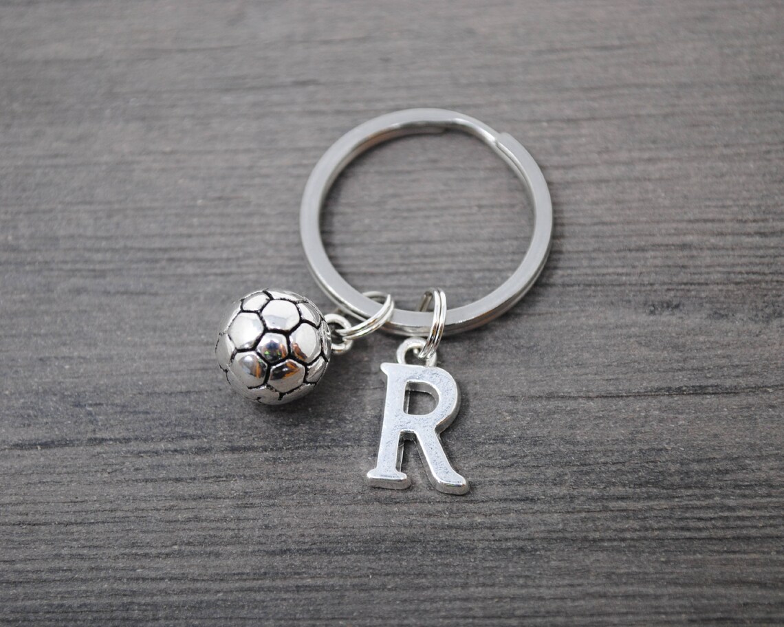 Football / Soccer Personalised Keyring / Keychain Gift for Him - Etsy UK