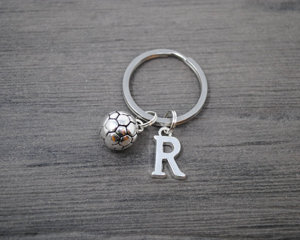 Football / Soccer Personalised Keyring / Keychain Gift for Him - Etsy UK