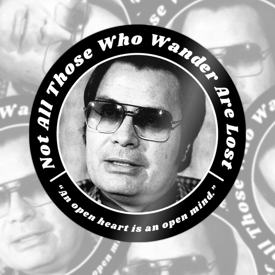 Jonestown | Not All Those Who Wander Are Lost Sticker - Etsy