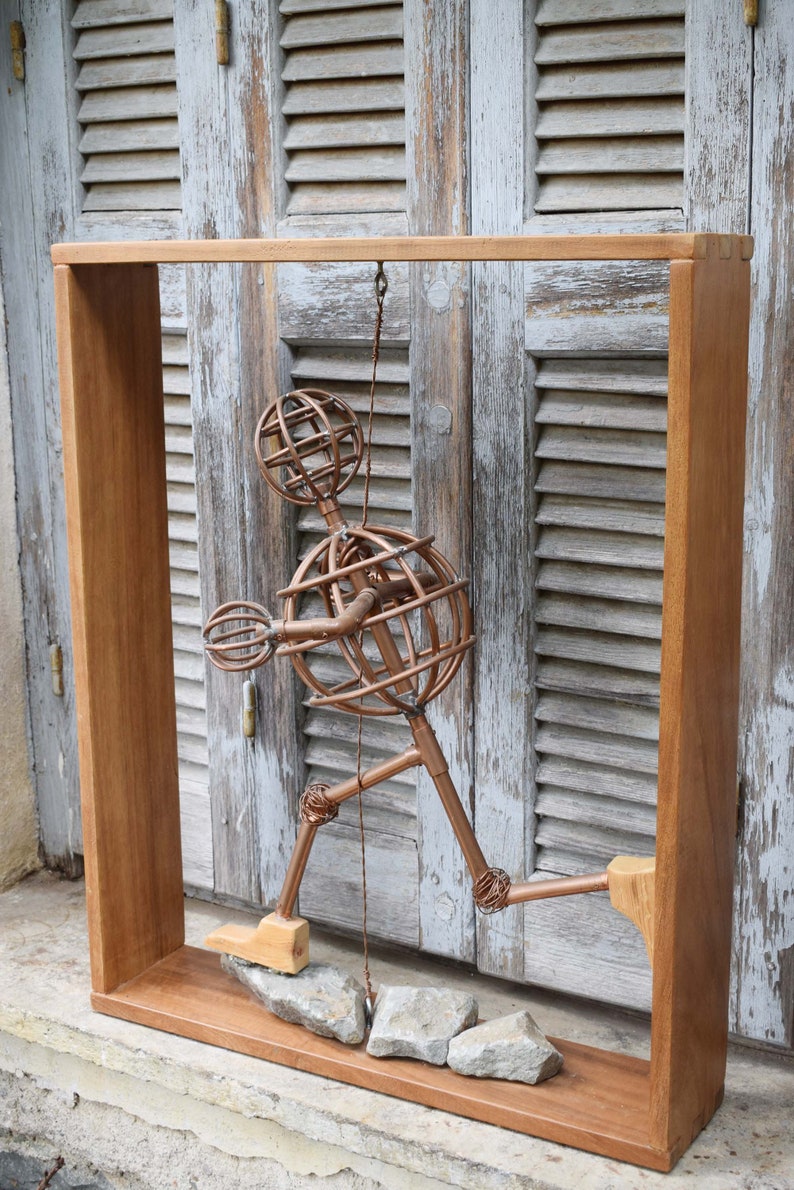 Abstract Copper Sculpture, Art Sculpture, Sculpture Art Modern ...