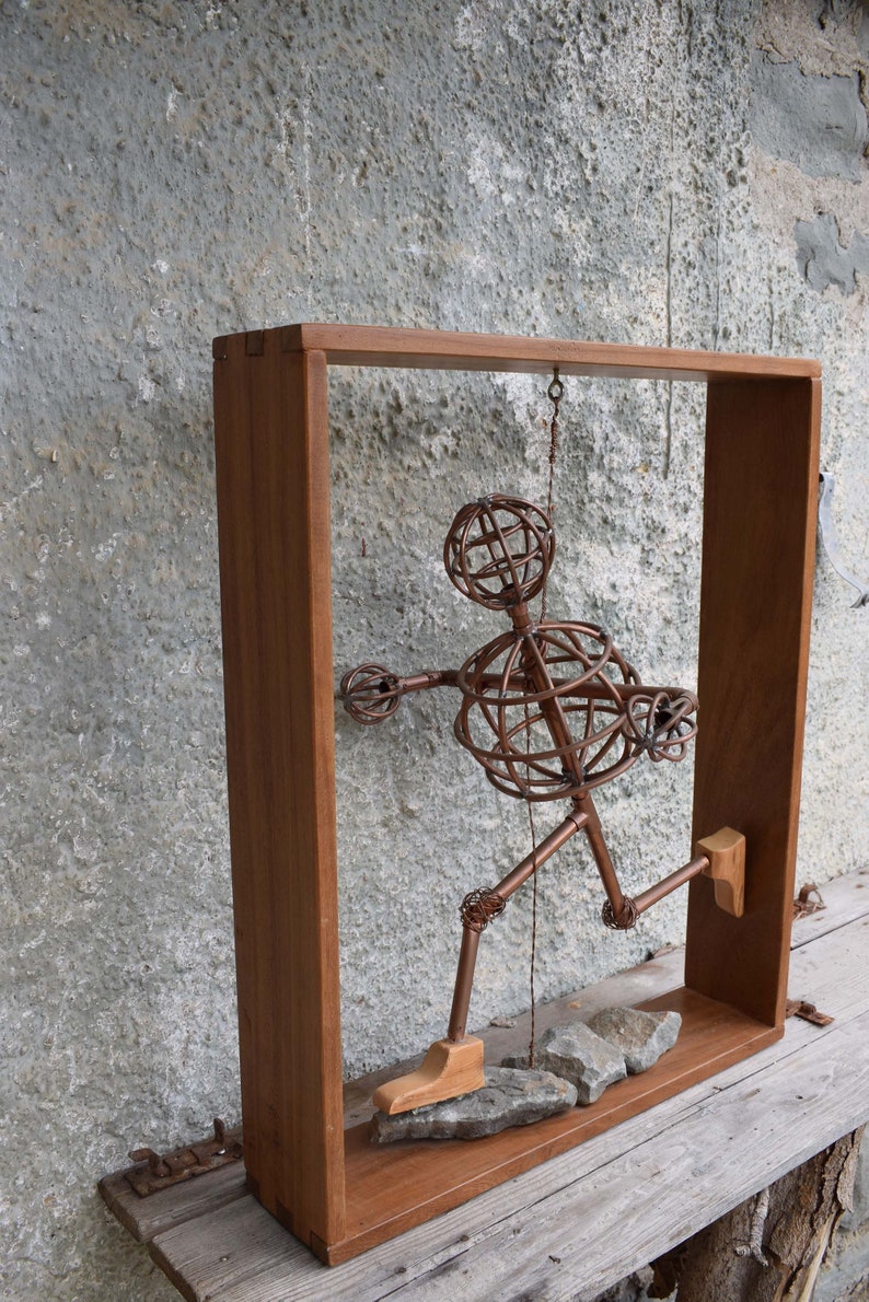 Abstract Copper Sculpture, Art Sculpture, Sculpture Art Modern ...