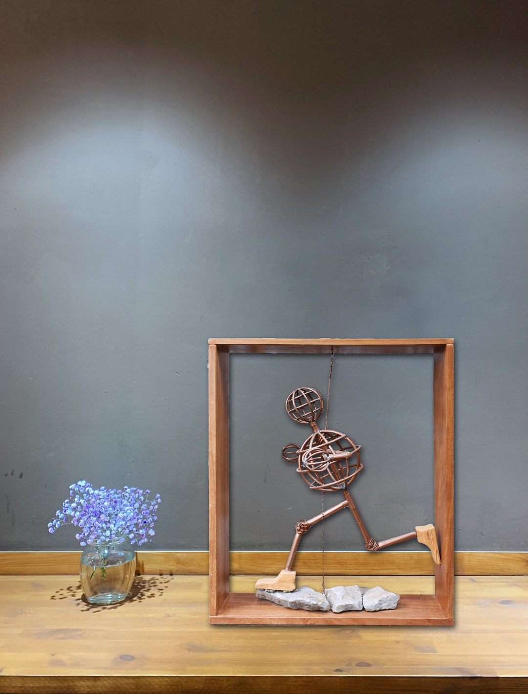 Abstract Copper Sculpture, Art Sculpture, Sculpture Art Modern ...