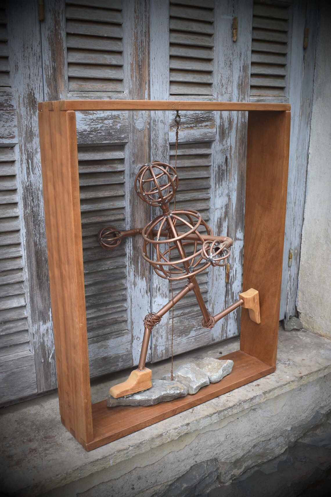 Abstract Copper Sculpture, Art Sculpture, Sculpture Art Modern ...