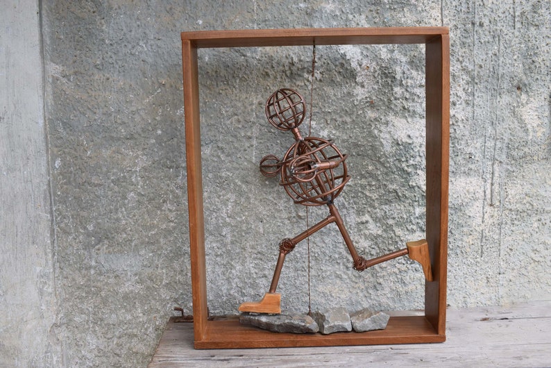 Abstract Copper Sculpture, Art Sculpture, Sculpture Art Modern ...