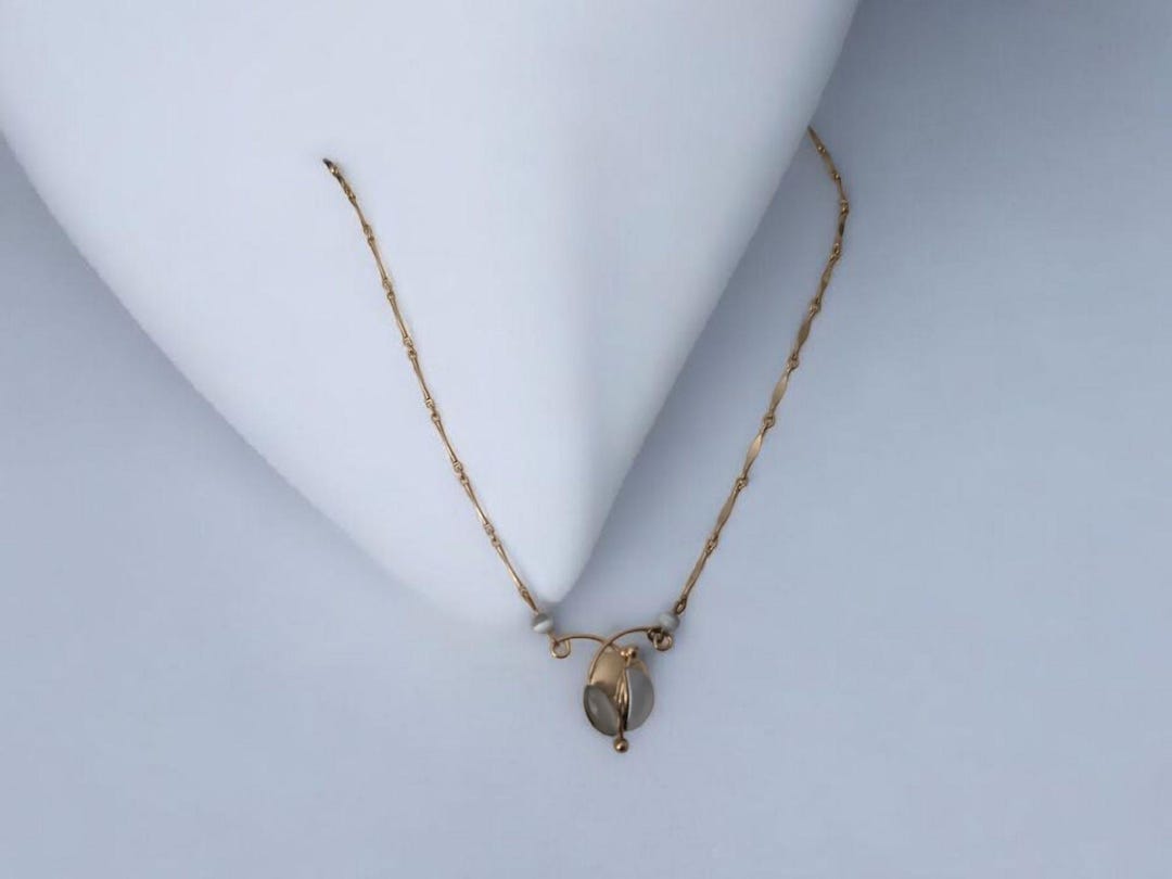 Christophe POLY Design Necklace - Handmade in Quebec - Abstract Grey ...