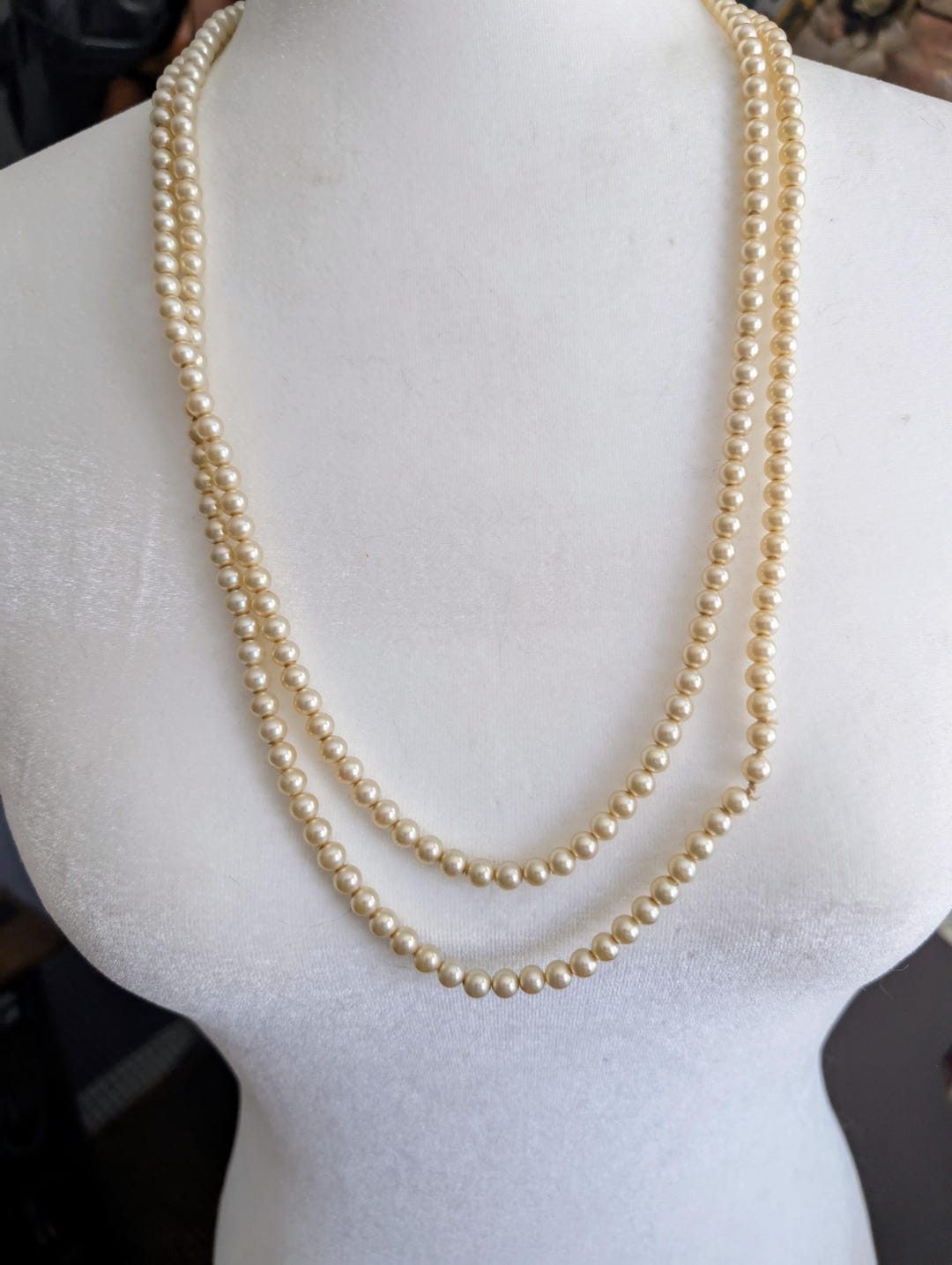 Opera Length Pearl Necklace, Pearls Jewelry, Elegant Necklace, Long ...