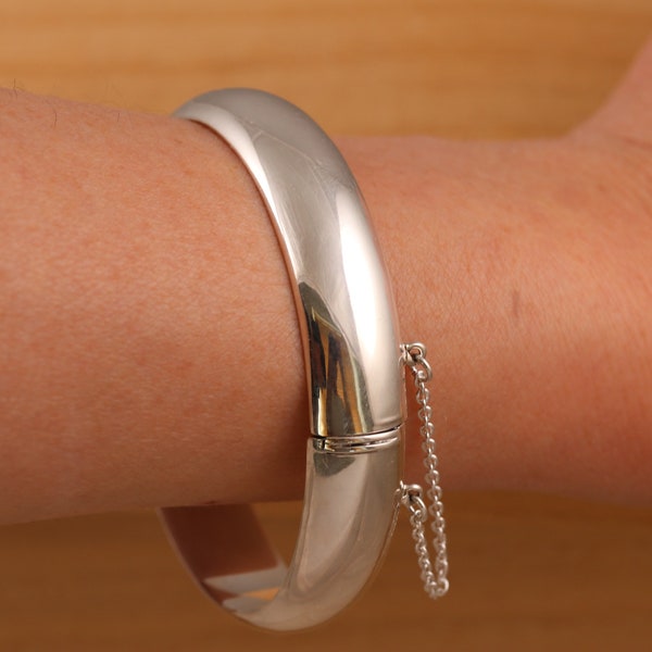 Wide Bangle Bracelet - Etsy