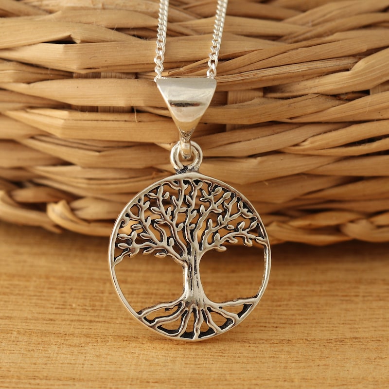 Tree of Life Silver - Etsy