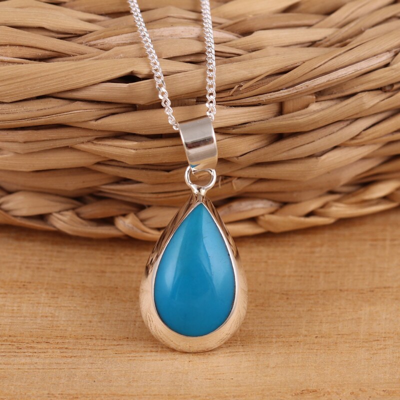 Teardrop Pendant - Etsy