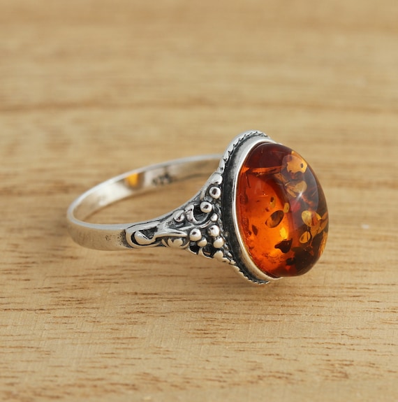 Etsy amber ring store