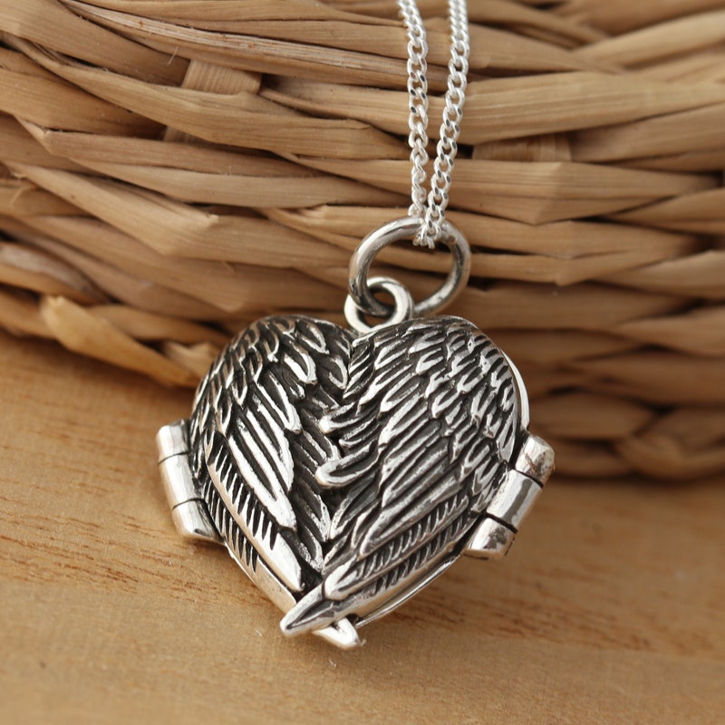 Angel Locket - Etsy
