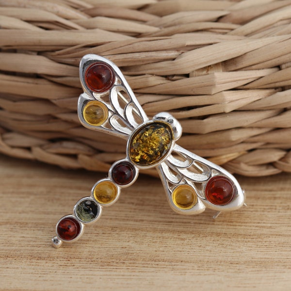 Dragonfly in Amber - Etsy