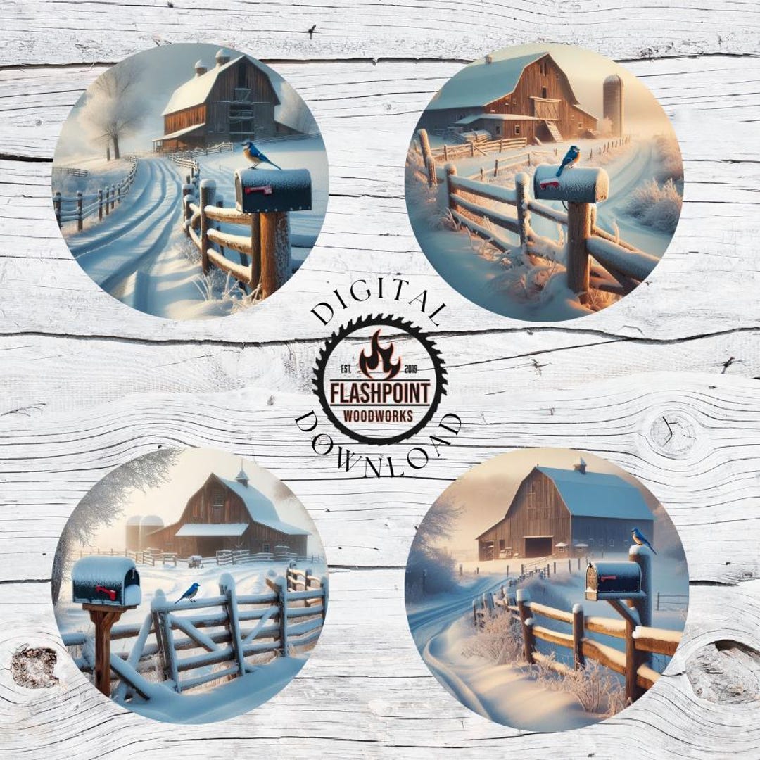 Custom Coaster Bundle, Printable Coaster Design, Instant Download ...